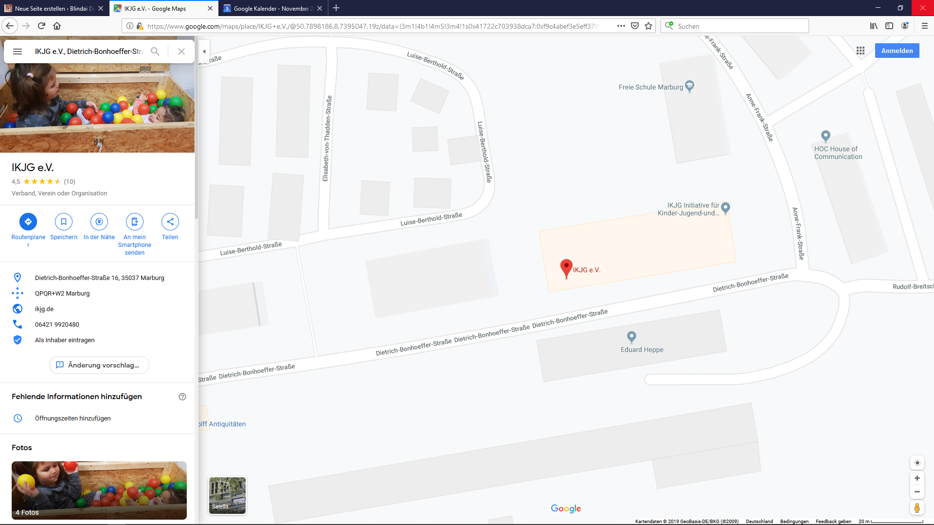 IKJG e. V. Marburg – Blindai Do Marburg